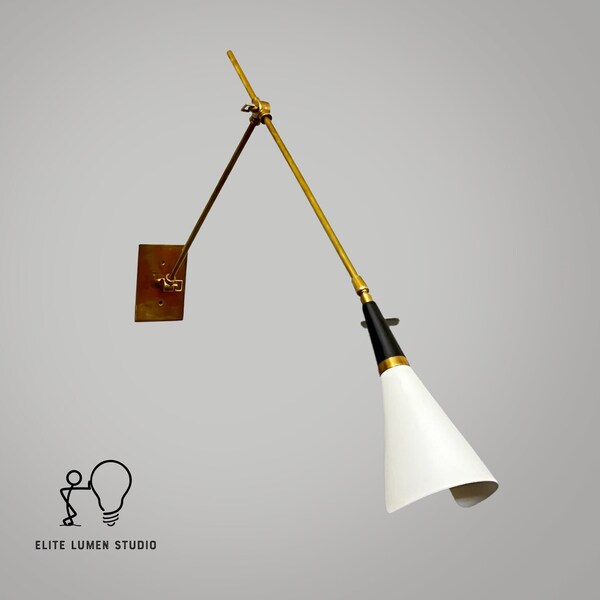 Swing Arm Wall Lamp - Etsy