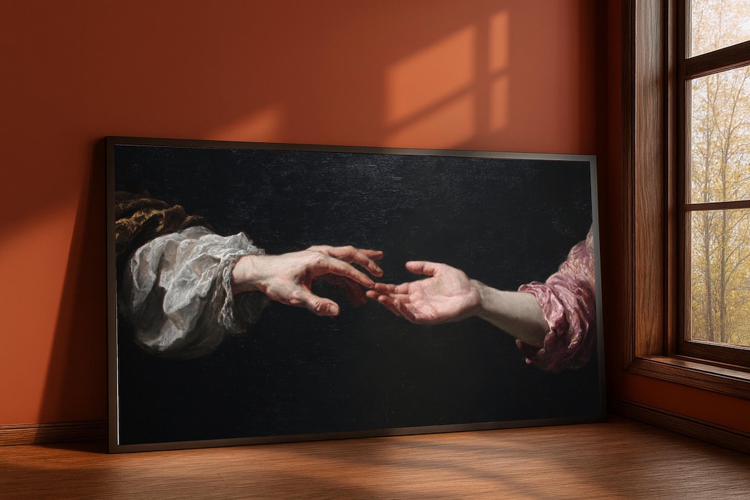 Renaissance Hands Canvas, Elegant Baroque Wall Art - Etsy