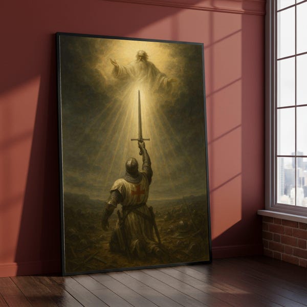 Crusades Paintings - Etsy