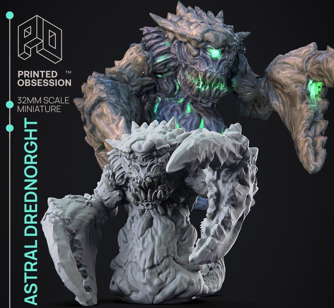 Giant Astral Dreadnought Huge Figure Monsters of the Multiverse by ...