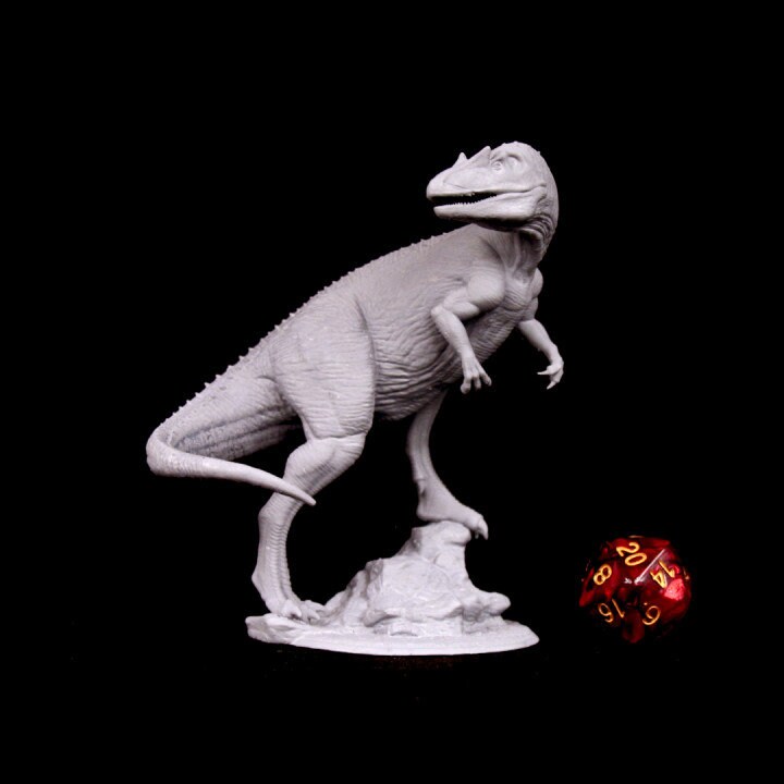 Allosaurus Miniature Set / Singles Miniature Tabletop - Etsy