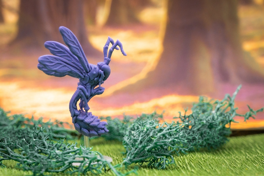 Miniature Fire Wasp for Tabletop Gaming by Printed Obsession Hand ...