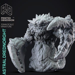 Giant Astral Dreadnought Huge Figure Monsters of the Multiverse by ...