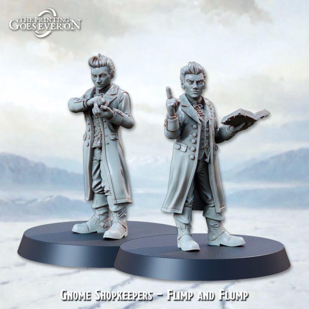 Gnome Shopkeepers - Flimp and Flump - RPG Exclusive - the Printing Goes ...