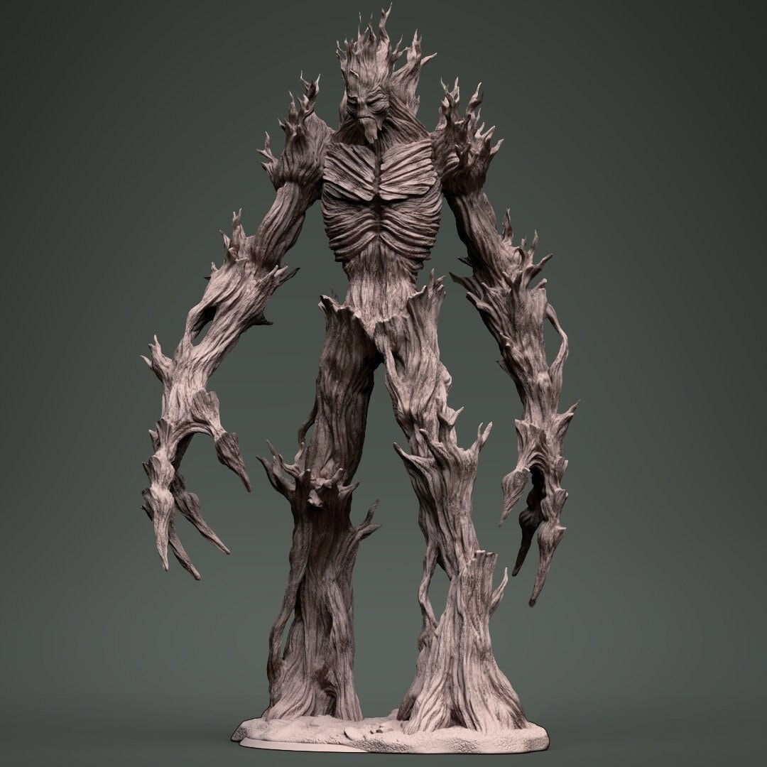 Treant King and Guardians Giant Monster Miniature Tabletop Gaming by ...