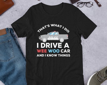 I Drive Wee Woo Car - Etsy