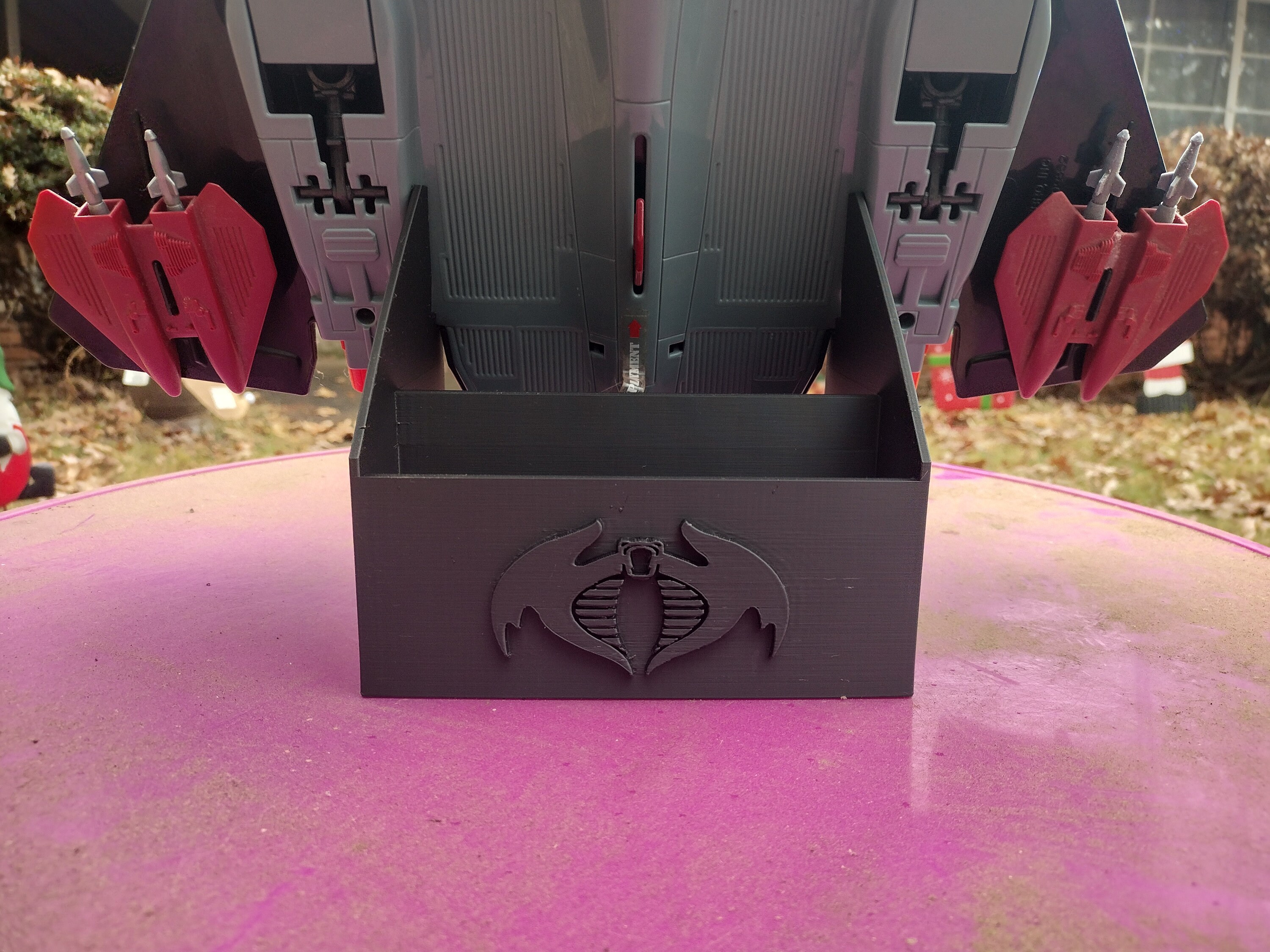 GI Joe Cobra Night Raven Display Stand Also Fits Liberator. Cobra Air ...