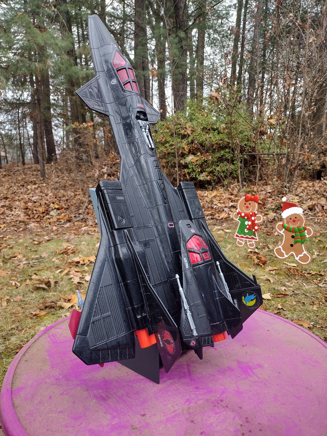 GI Joe Cobra Night Raven Display Stand Also Fits Liberator. Cobra Air ...