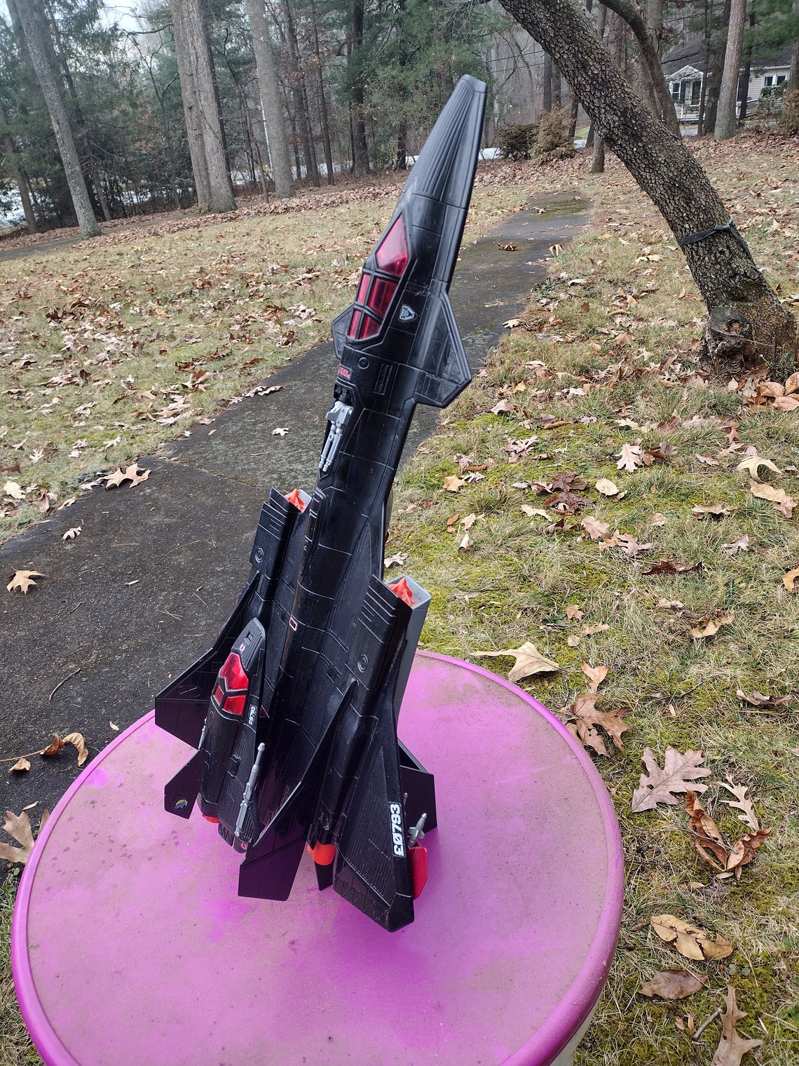 GI Joe Cobra Night Raven Display Stand Also Fits Liberator. Cobra Air ...