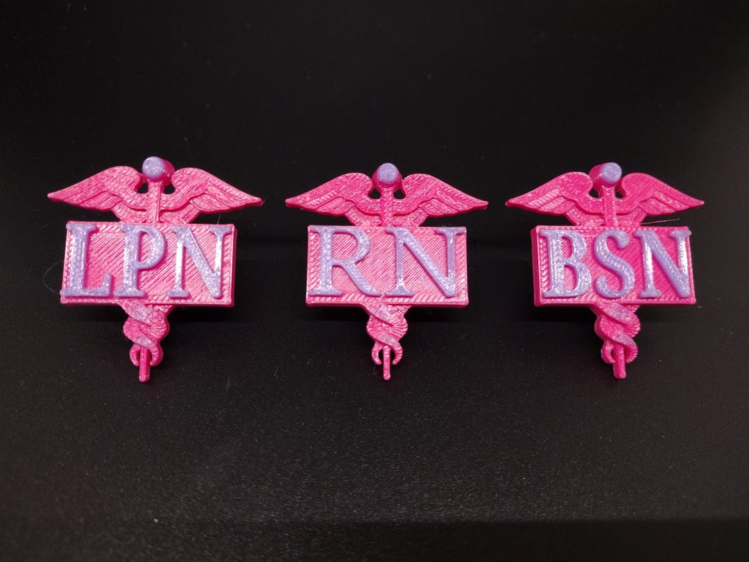 RN, BSN, LPN Stethoscope Clip Charm - Etsy
