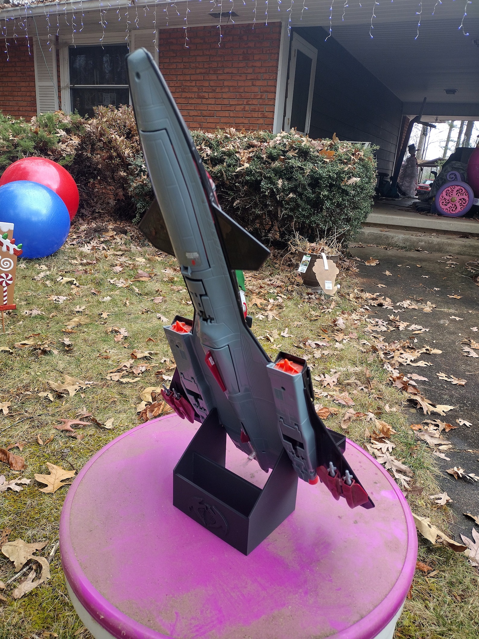 GI Joe Cobra Night Raven Display Stand Also Fits Liberator. Cobra Air ...