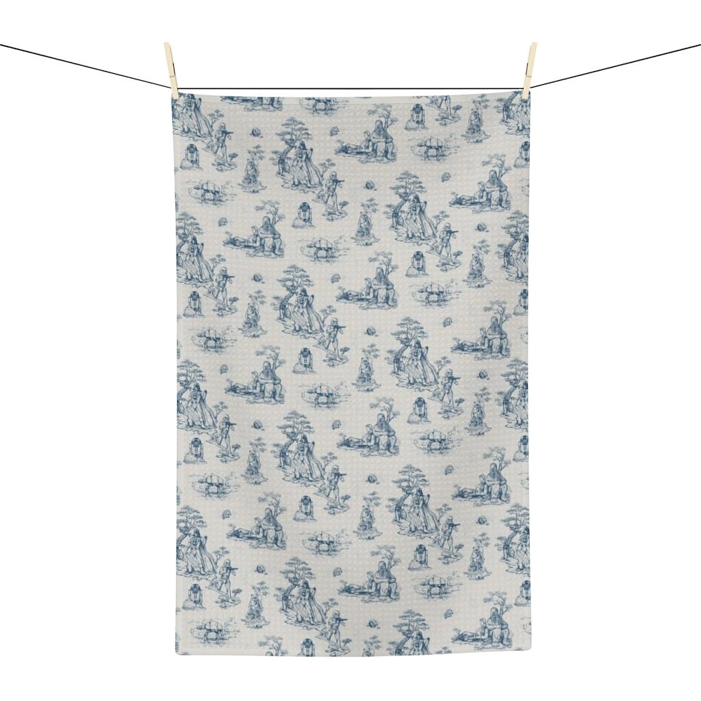 Toile De Star Wars Soft Tea Towel - Etsy