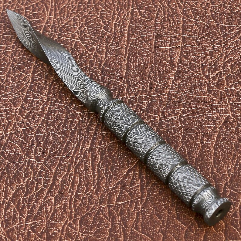 Handmade Cyclone Tri Edge Dagger Twisted Blade Hunting Dagger - Etsy