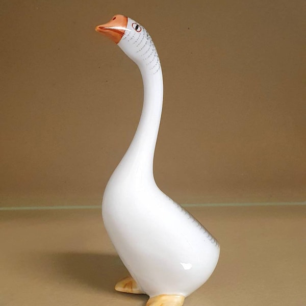 Porcelain Goose - Etsy