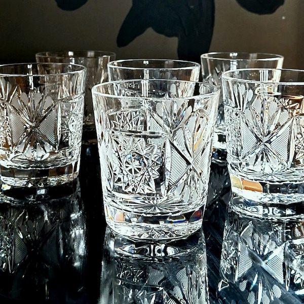 Bohemia Lead Crystal Glasses - Etsy