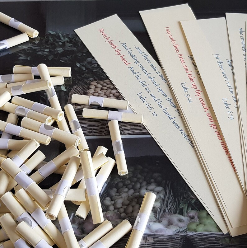 In A Jar: Bible Verses of Encouragement Praise Healing Trust - Etsy