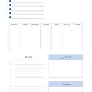 Weekly and Daily Project Planner Sheets / Digital Download - Etsy
