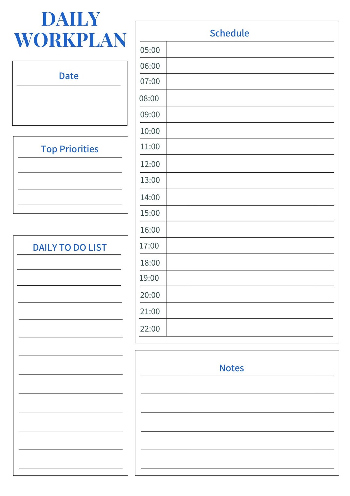 Weekly and Daily Project Planner Sheets / Digital Download - Etsy