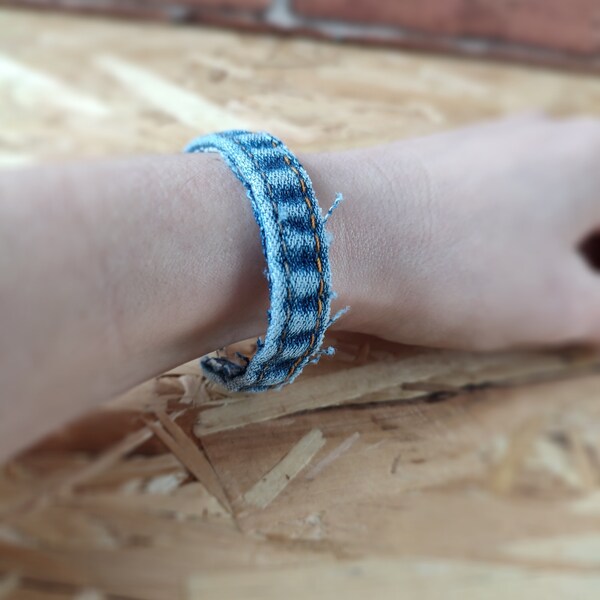 Jeans Bracelet - Etsy
