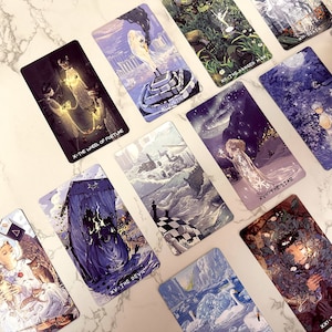 Monsoon Tarot,tarot Cards With Stories,78 Tarot,dream Tarot - Etsy Hong ...