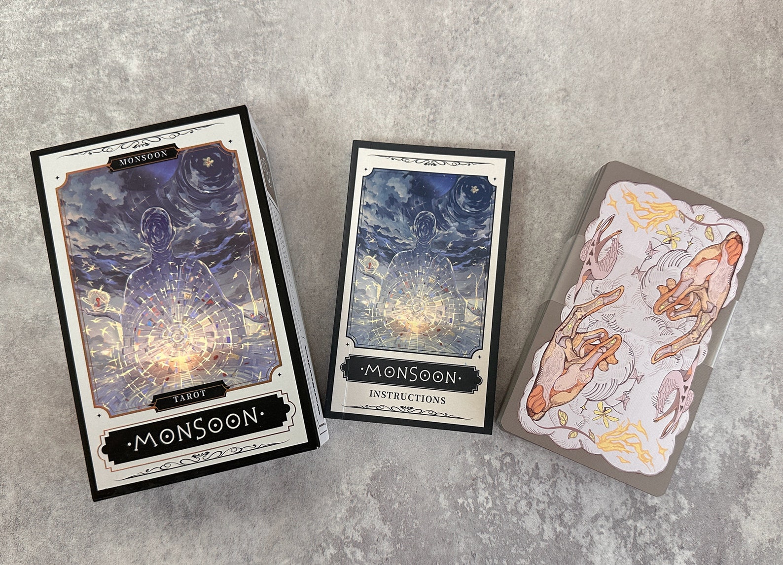 Monsoon Tarot,tarot Cards With Stories,78 Tarot,dream Tarot - Etsy