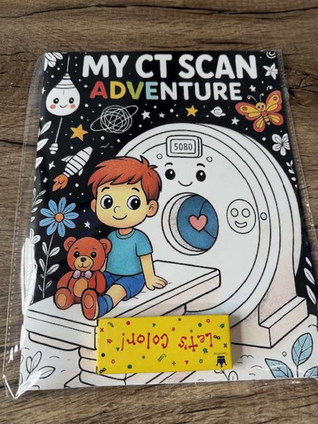 My CT Scan Adventure (coloring Book) - Etsy