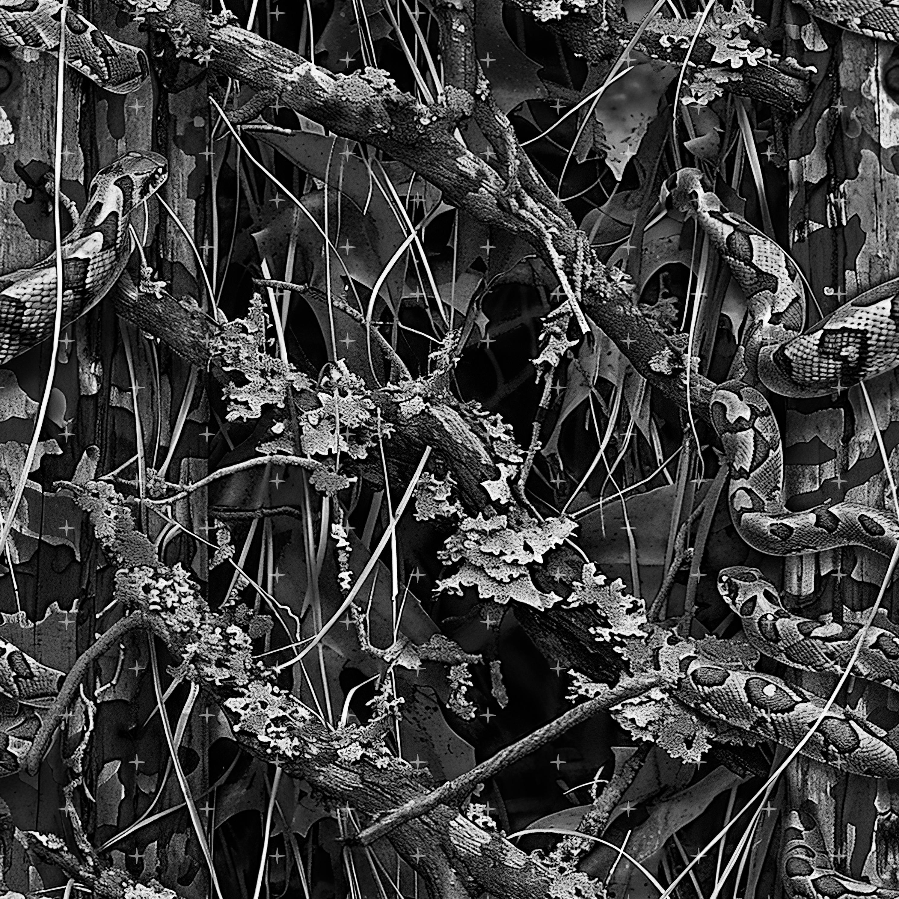 Mossy Oak Snakes 2 Seamless Pattern, Commercial Use, Instant Download ...