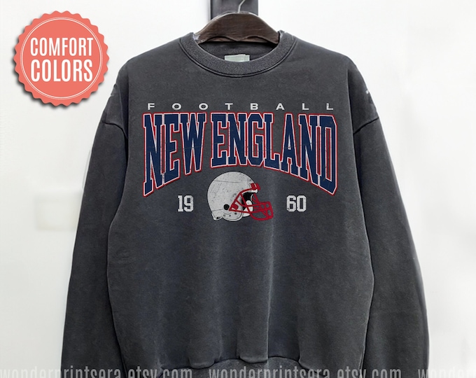Patriots Football Hoodie, Grey/ Black Hoodie, Sports Fan Gear, Gift It ...