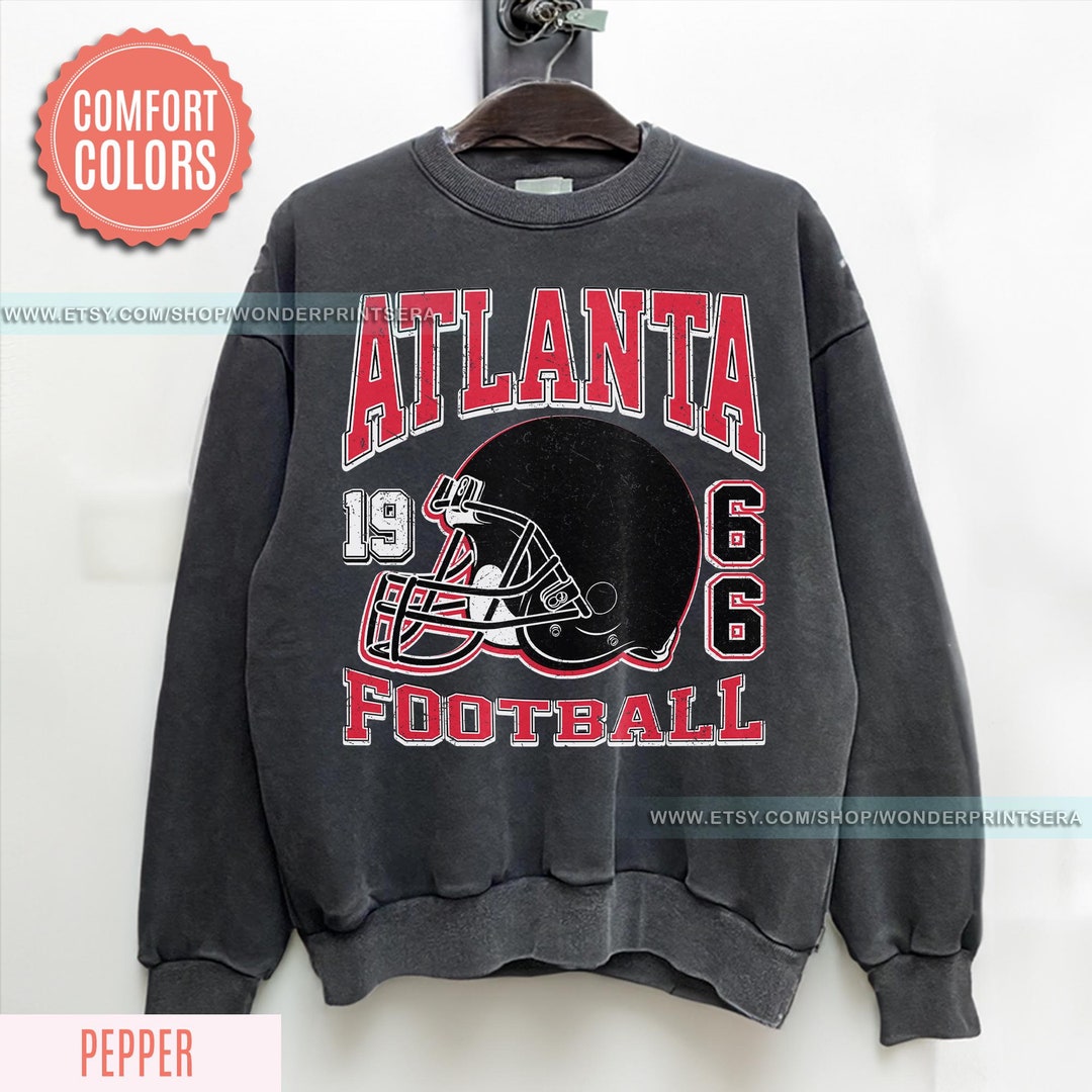 Atlanta Football Vintage Style Comfort Colors Sweatshirt,atlanta ...