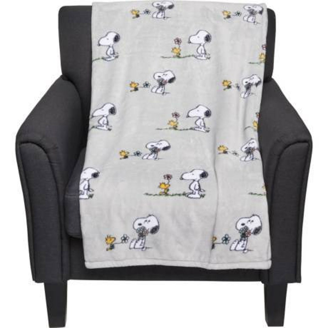 Peanuts Snoopy Super Soft Throw Blanket 5070 - Etsy