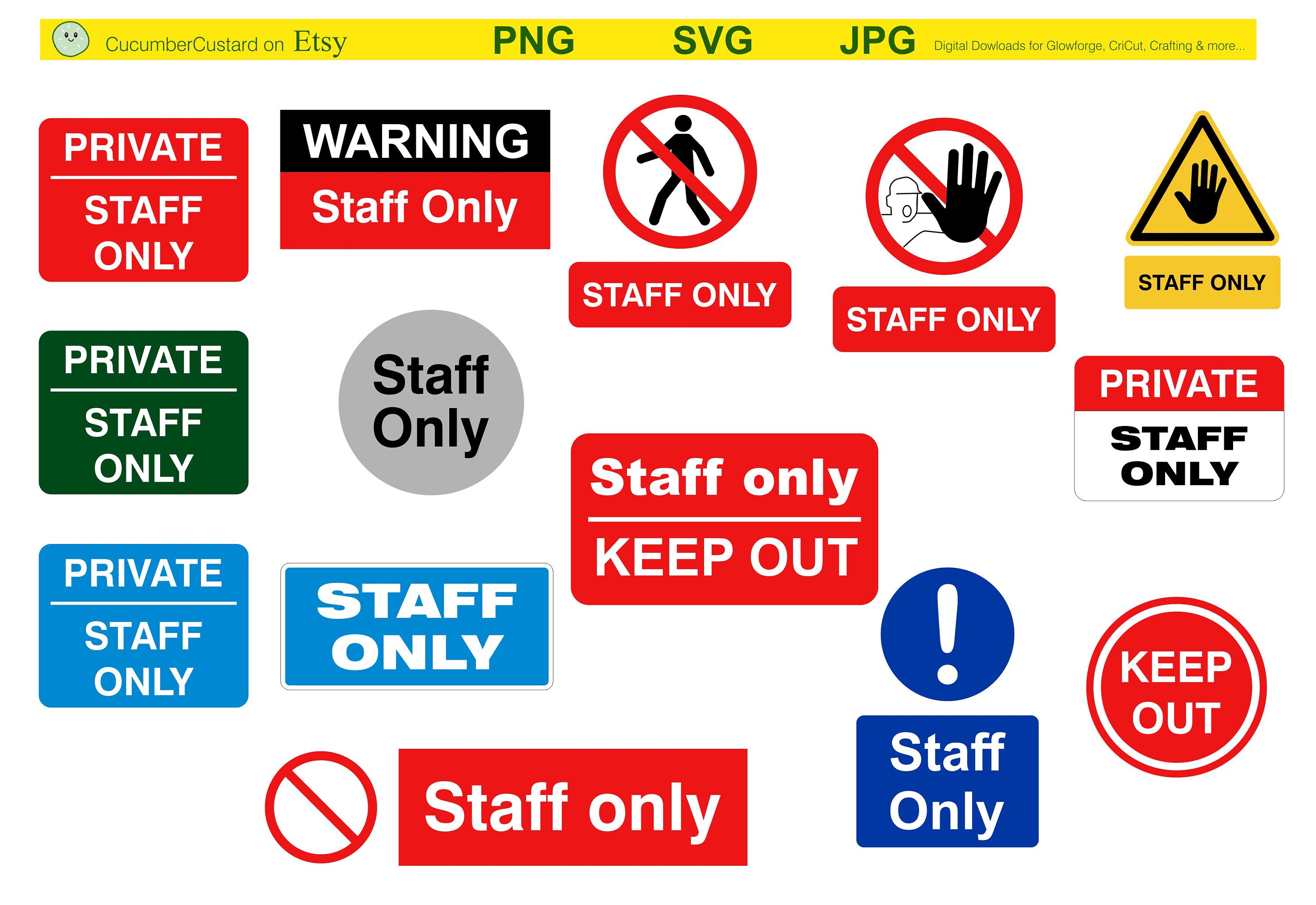 Staff Only Download. Fully Scaleable. Crafts, Cricut, Cutouts ...