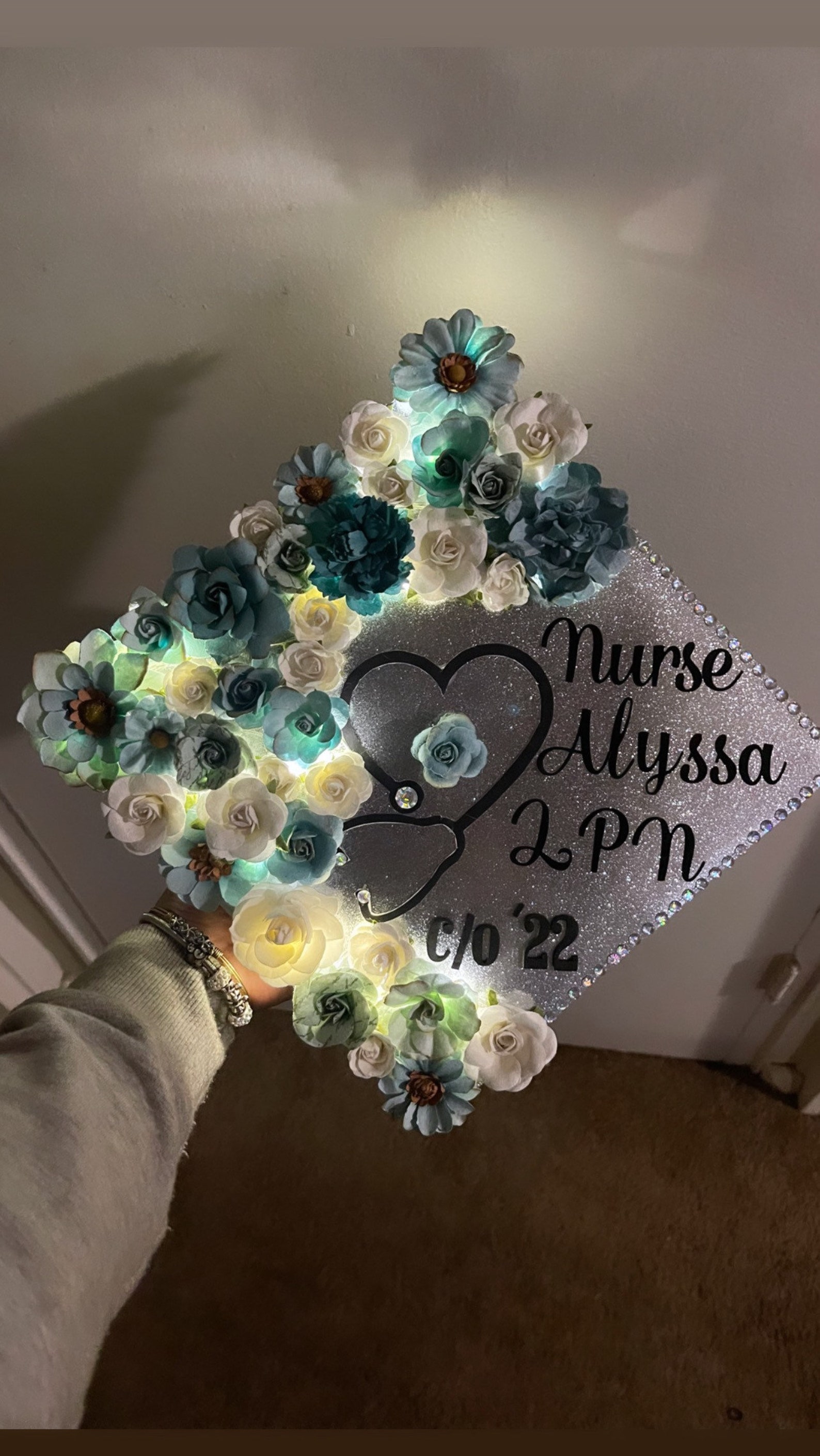 Graduation Caps With Lights - Etsy