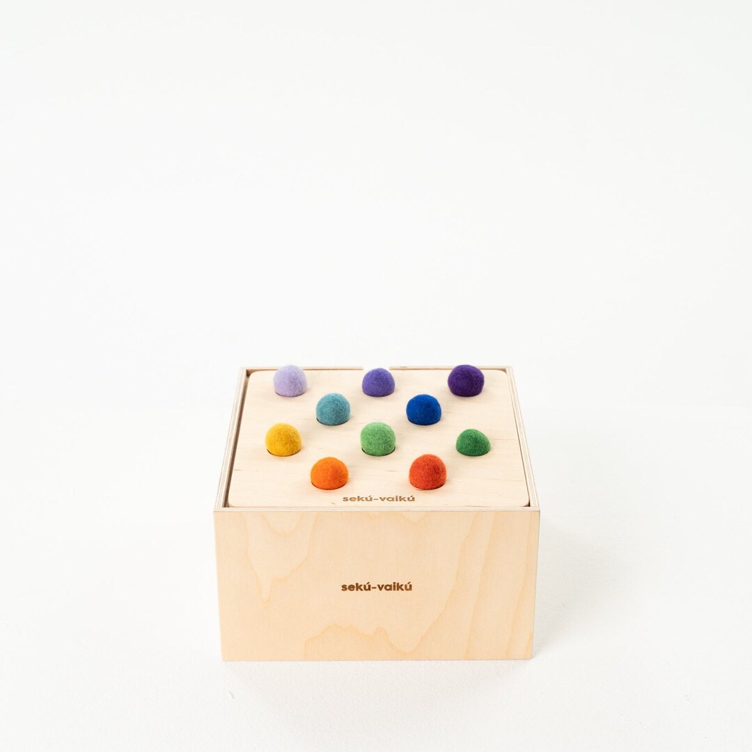 Montessori Sensory Box | Object Permanence Box | Posting Activity ...