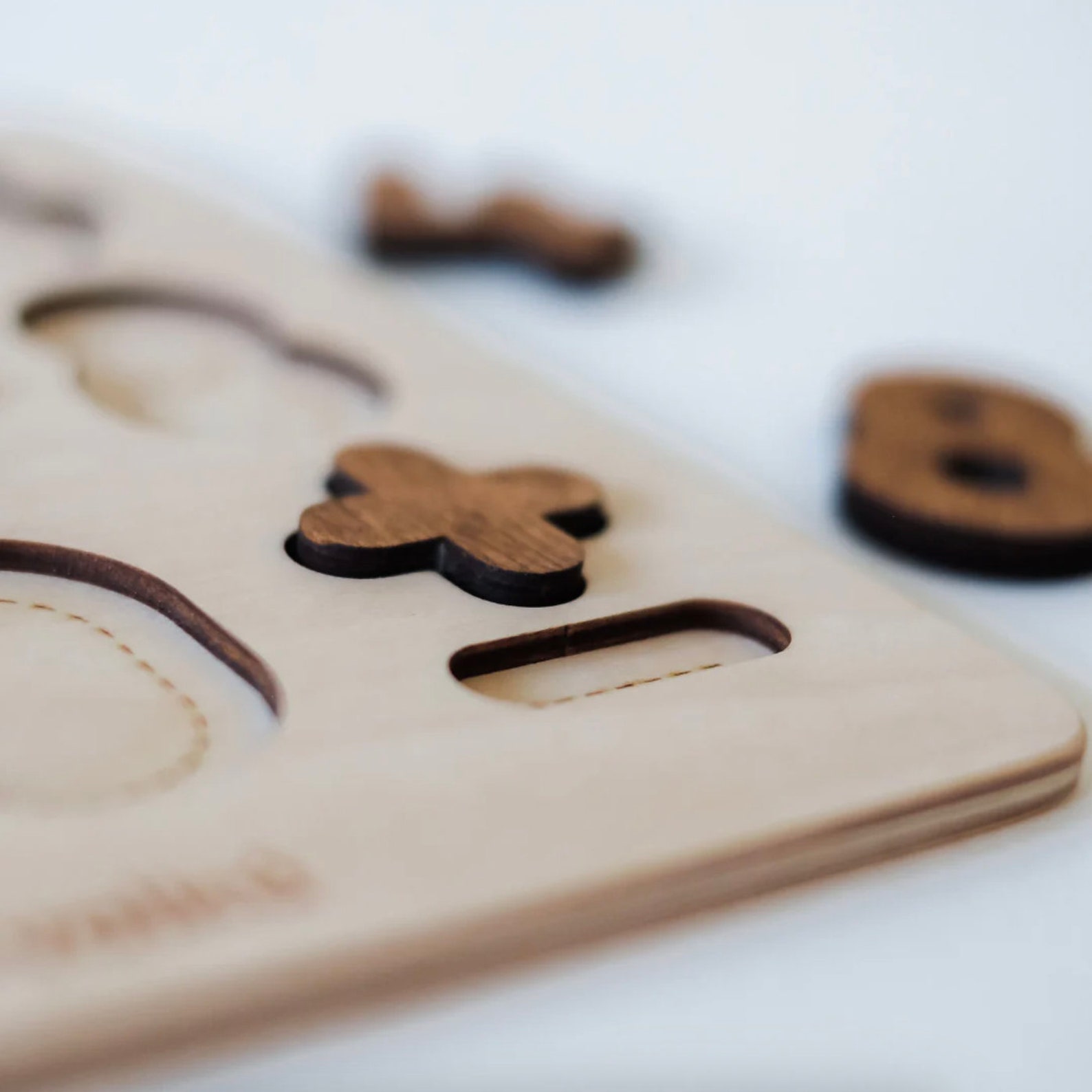 Wooden Numbers Puzzle | Montessori Tracing | Learning to Count ...