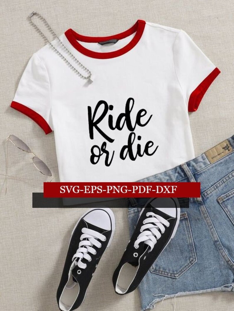 Ride or Die SVG Ride or Die Svg Files Silhouette Svg Cutting - Etsy UK