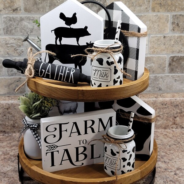 Farmhouse Tray - Etsy