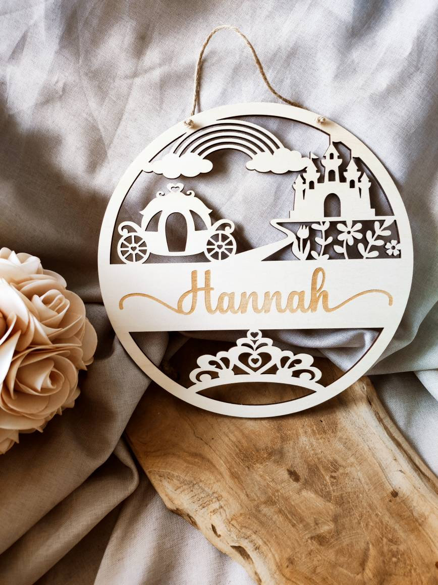 Personalized Name Sign, Door Sign, Wooden Sign, Children's Baby, Gift ...