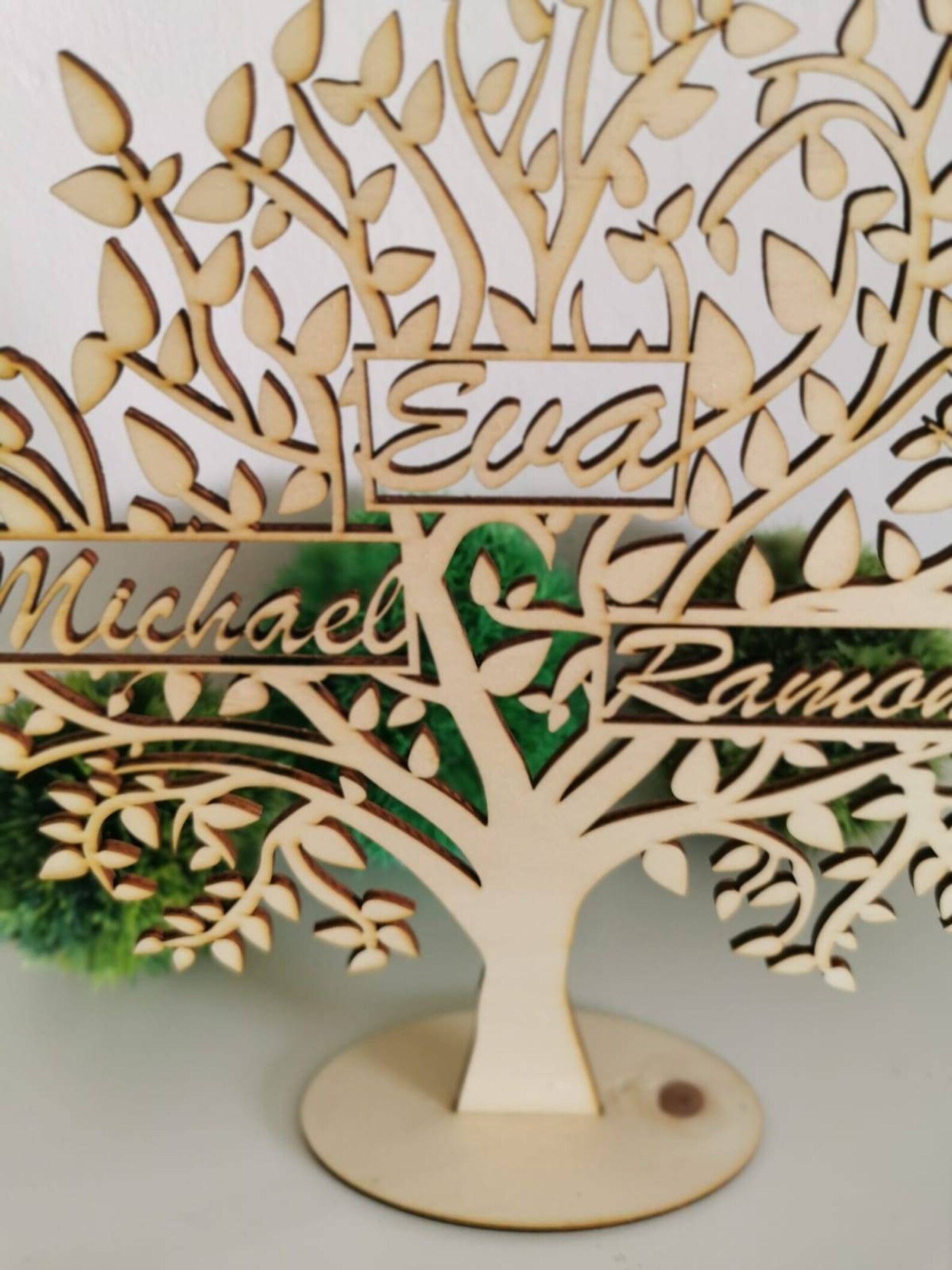 Stammbaum Familienbaum Baum des Lebens aus Holz individuell - Etsy