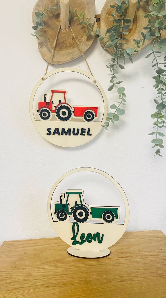 Personalized Name Tag Door Sign Wooden Sign Children Baby - Etsy