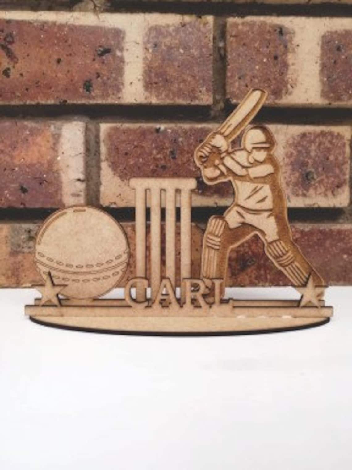 Cricket Trophy Design - Etsy