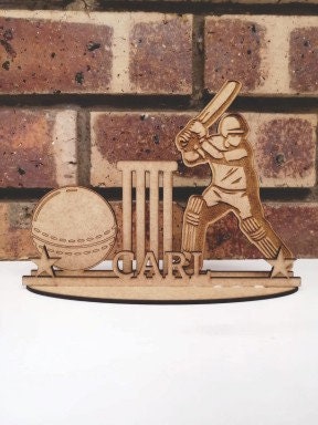 Cricket Trophy Design - Etsy