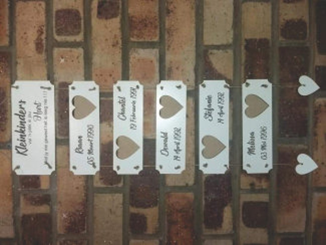 Grand Children Photo Board - Klein Kinders Foto Bord - Etsy