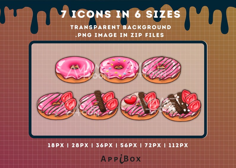 Twitch Emotes | Twitch Sub Badges | Twitch Badges | 7 Cute Twitch Icons ...