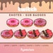 Twitch Emotes | Twitch Sub Badges | Twitch Badges | 7 Cute Twitch Icons ...