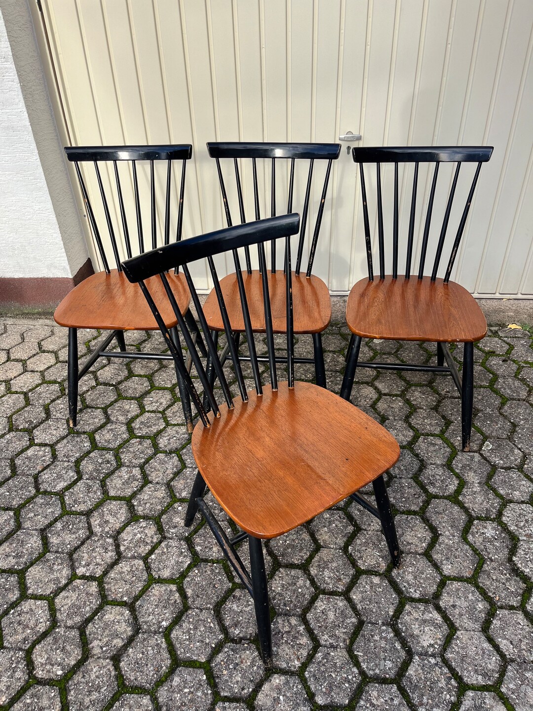 Chair 50s 60s Design Classic Kitchen Chair Rung Chair in Tapiovaara ...