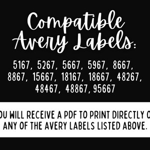 Milestone Tote Labels - INSTANT DOWNLOAD - Etsy