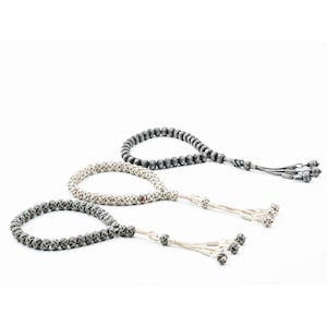 Luxury Gifts, Silver Islamic Tesbih, 33 Bead Tesbih, Silver Rosary ...