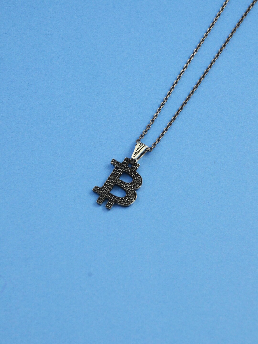 Luxury Hip Hop Pendant, Iced Out Pendant, Diamond Bitcoin Pendant ...