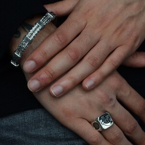 Luxury Silver Zulfiqar Ring for Mens, Shia Gifts, Zulfikar Ring ...