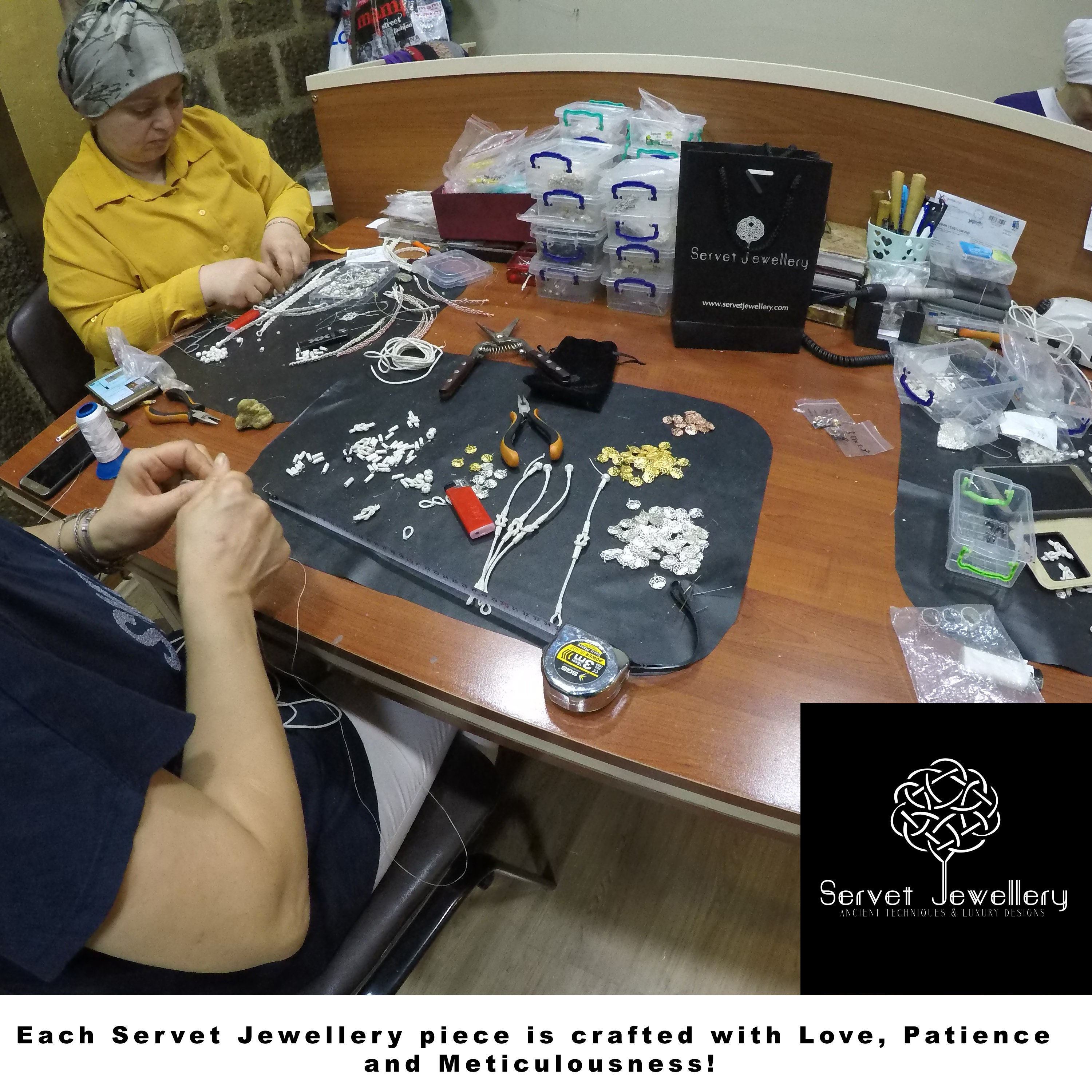 Traditional Luxury Arabic Vav Alphabet Oxidized Unisex - Etsy